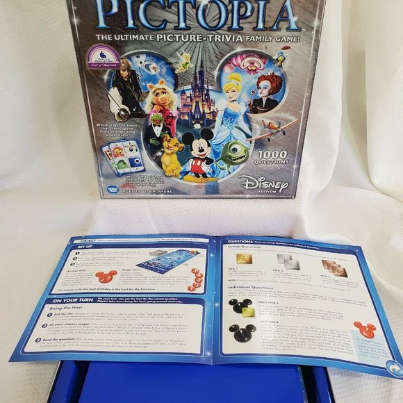 Disney | Games | Pictopia Disney Edition The Ultimate Picture Trivia ...